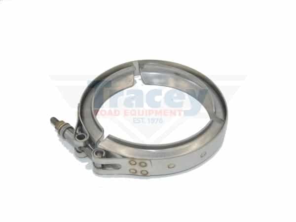 Teconnex 4" Exhaust Clamp | # TCX T130130349AB2 | Tracey Truck Parts